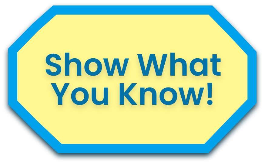 Show What You Know! – Math Dog